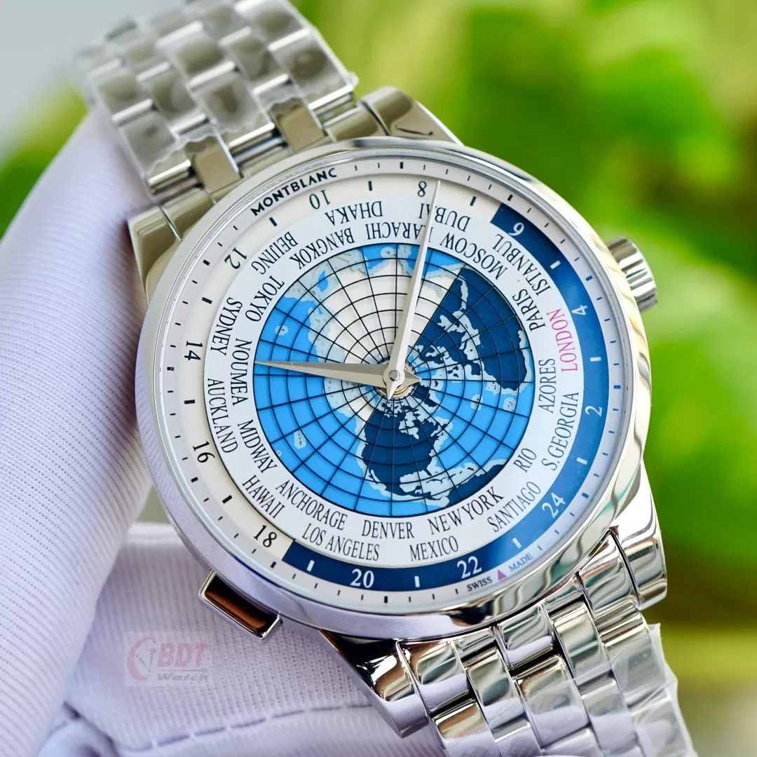 Đồng Hồ Montblanc Worldtime Heritage Spirit Obris Terrarum 112309 ...