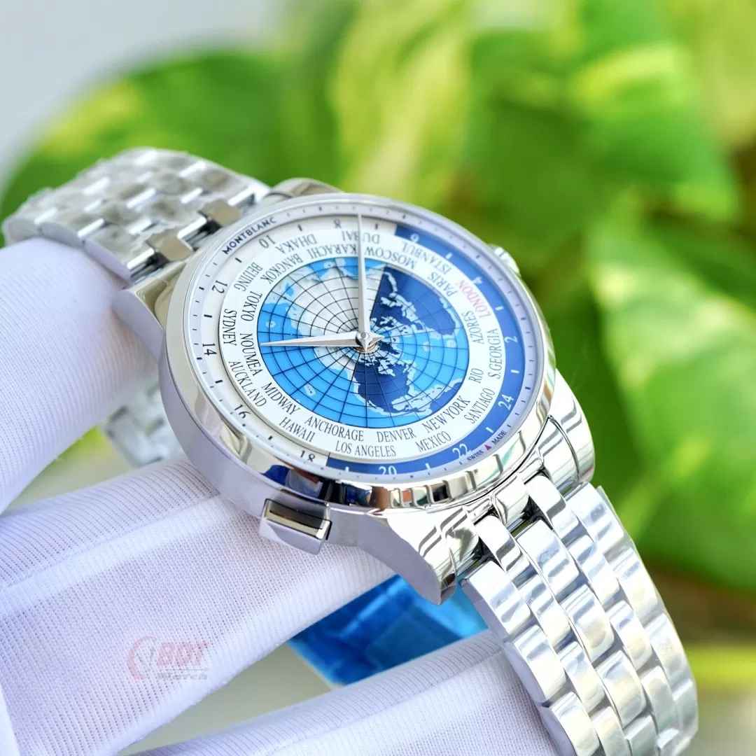 Đồng Hồ Montblanc Worldtime Heritage Spirit Obris Terrarum 112309 ...