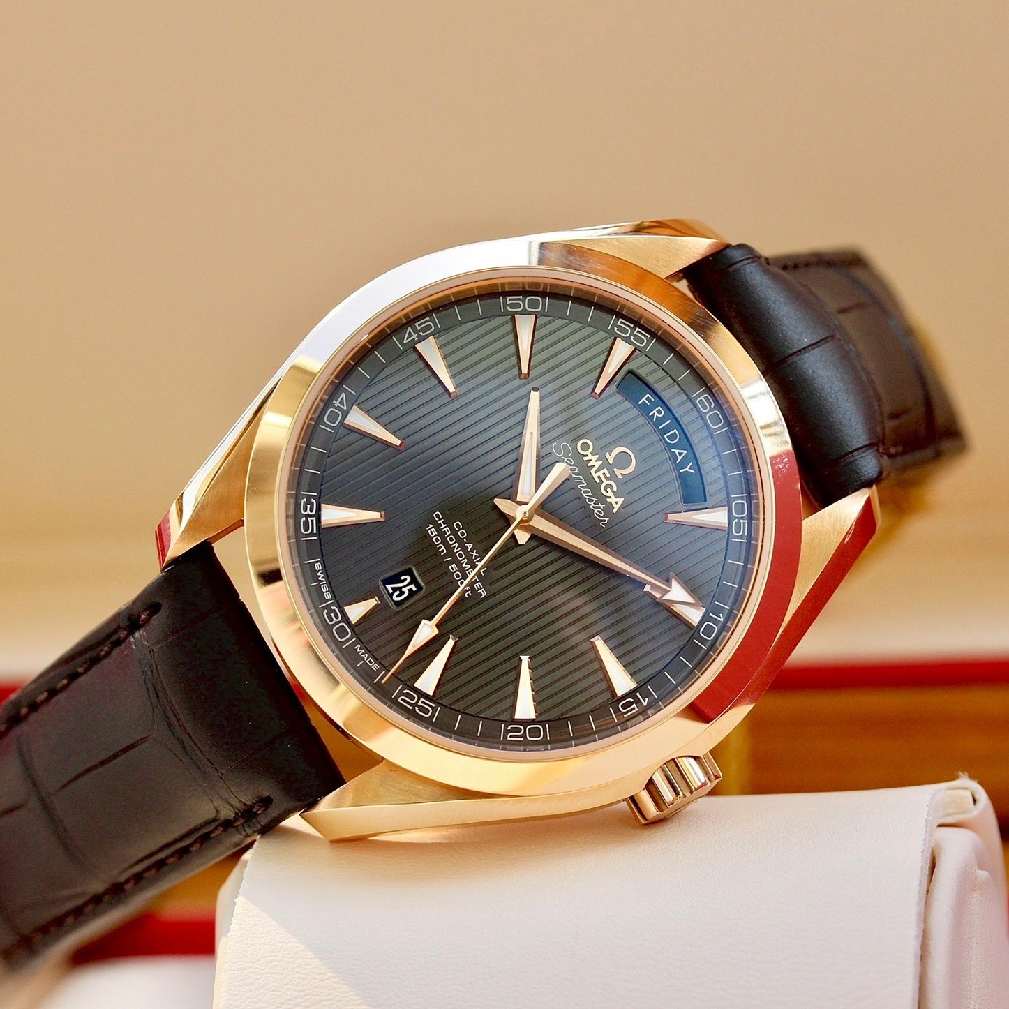 Đồng Hồ Omega Seamaster Aqua Terra 150m Co-Axial Day-Date 231.53.42.22 ...