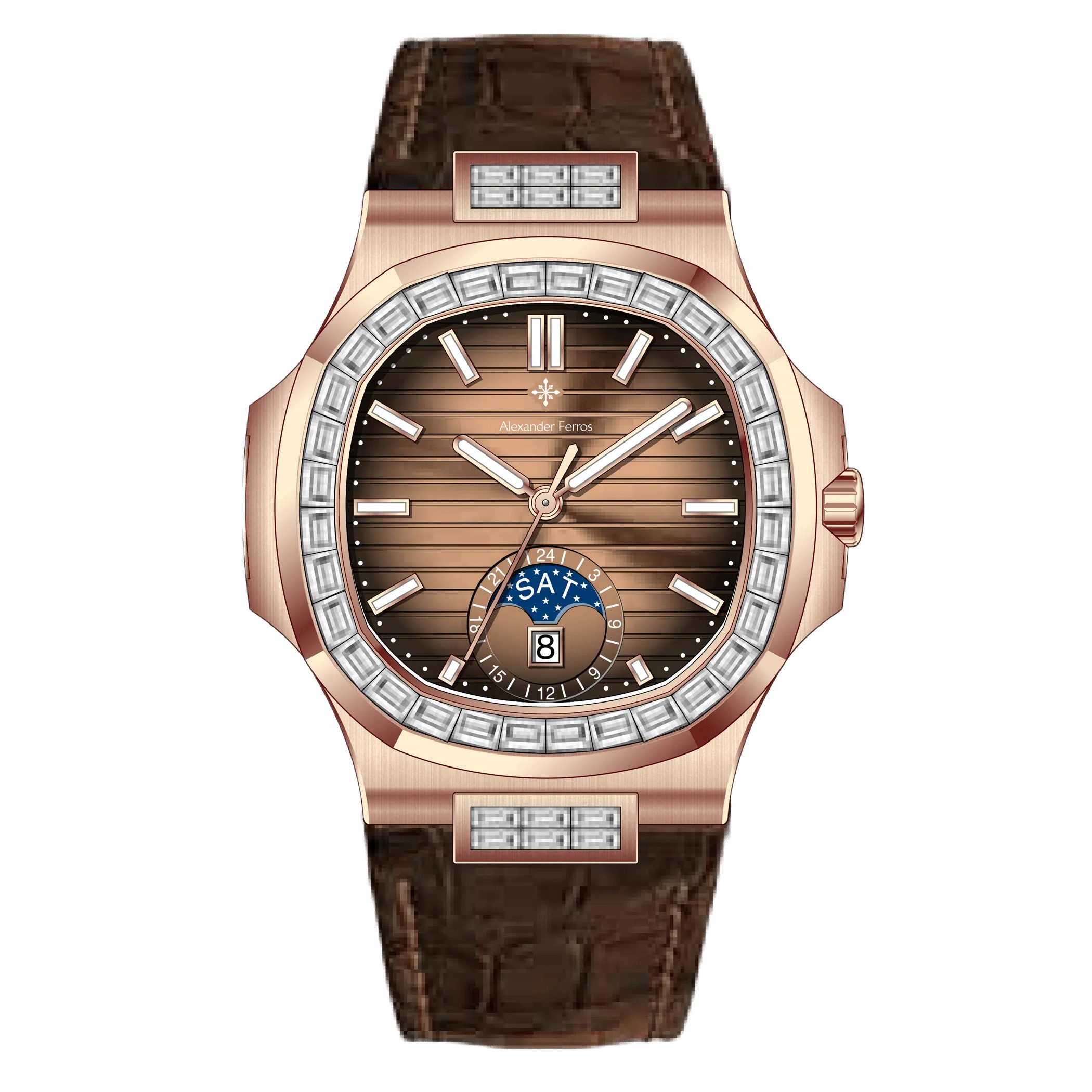Đồng Hồ Alexander Ferros 6111R ( 6111R-08 )