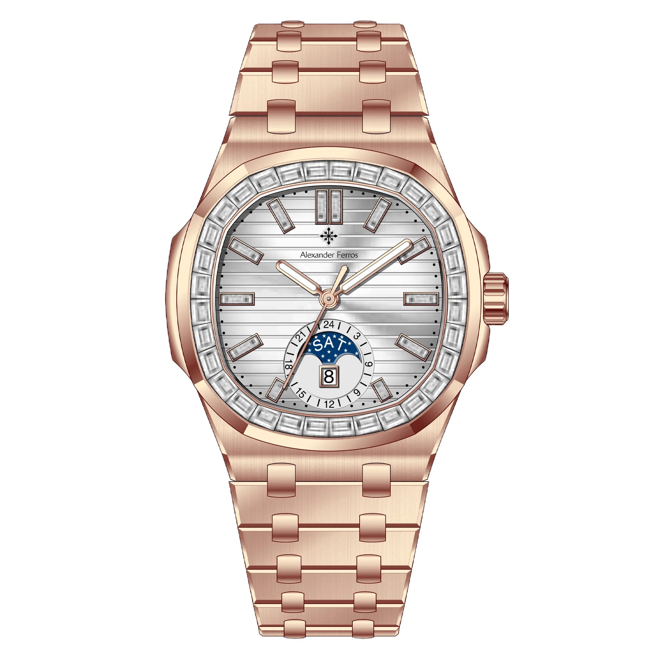 Đồng Hồ Alexander Ferros 6111R ( 6111R/02 )