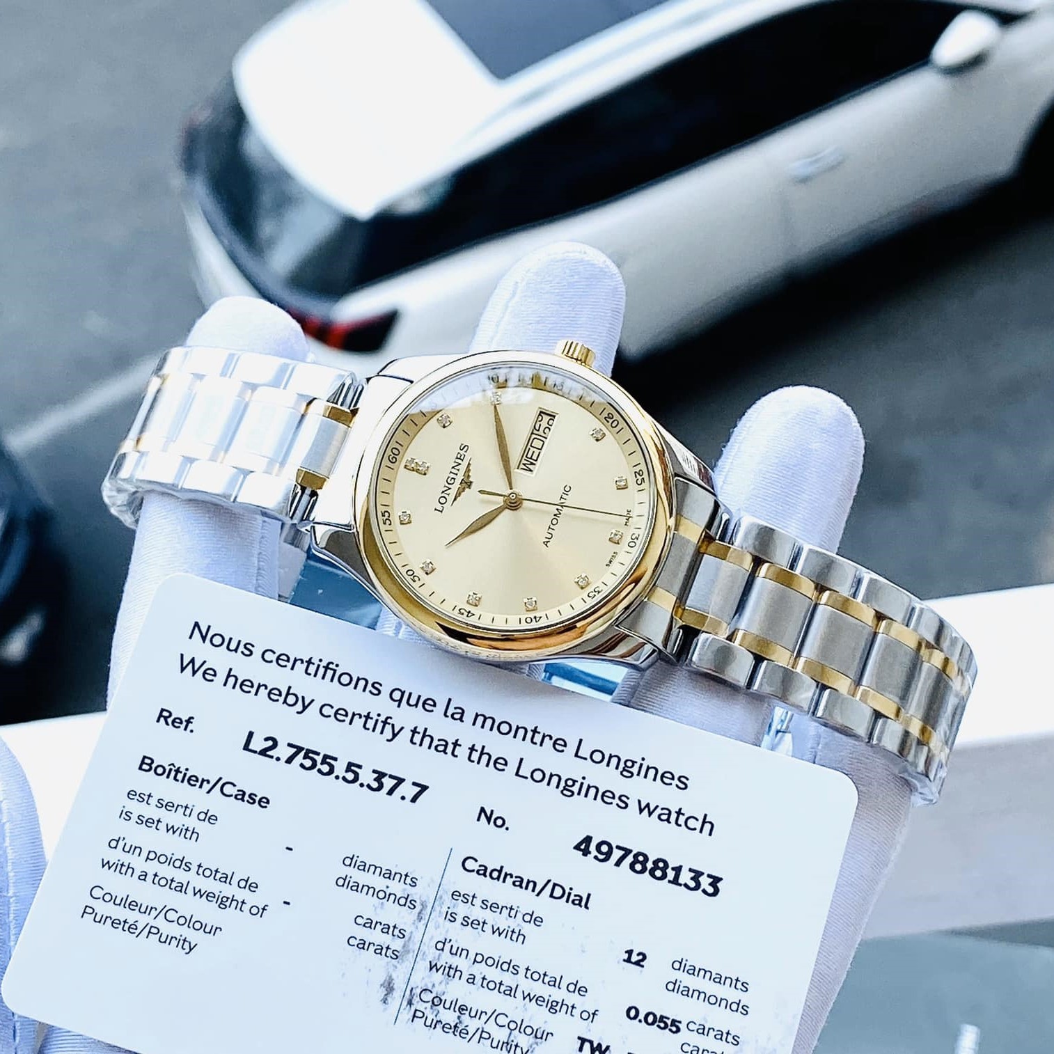 Đồng hồ Longines Master Collection niềng vàng 18k L2.755.5.37.7 ...