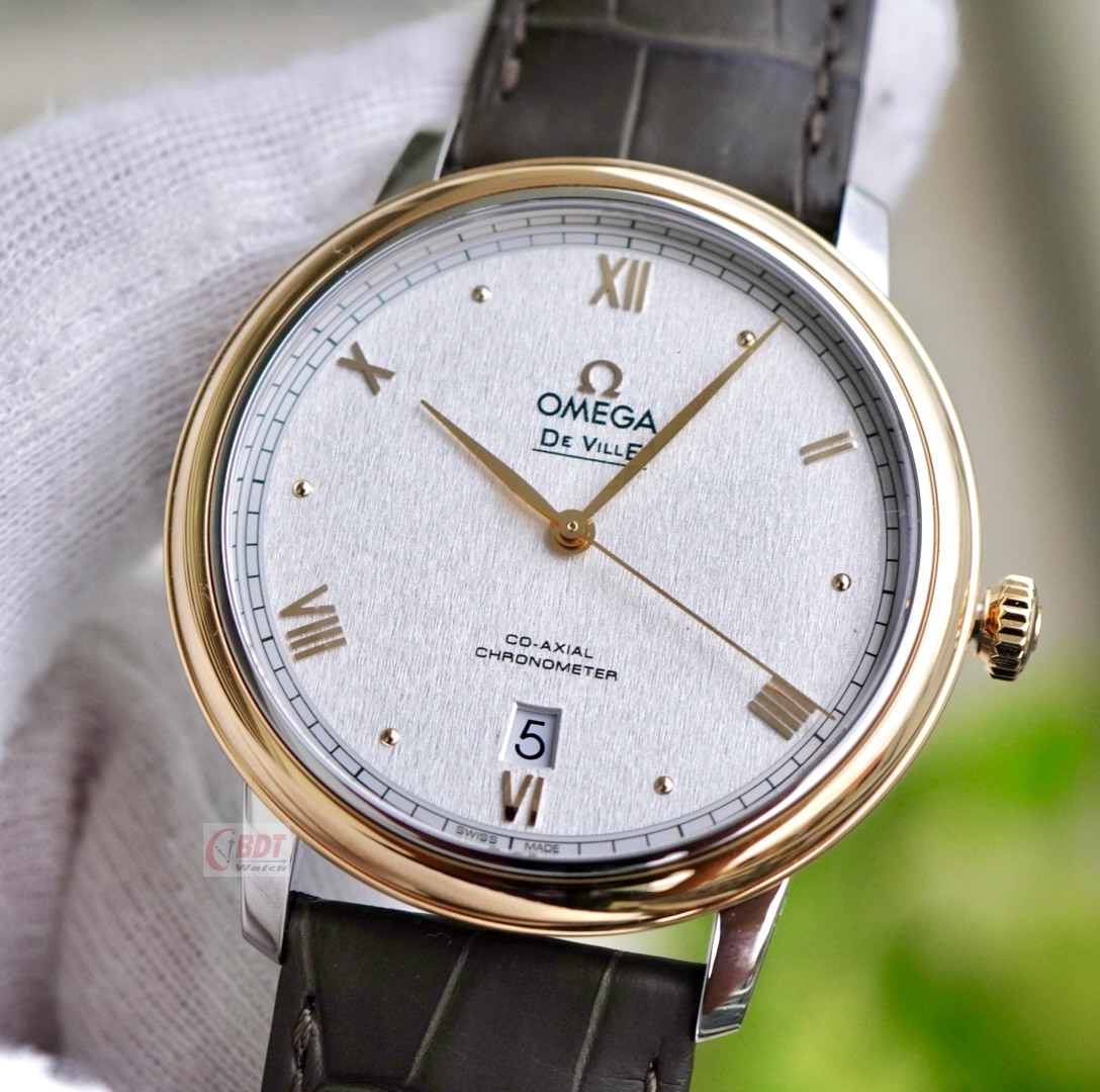 Đồng Hồ Omega DeVille Prestige Co-Axial Chronometer 424.23.40.20.02.004 ...