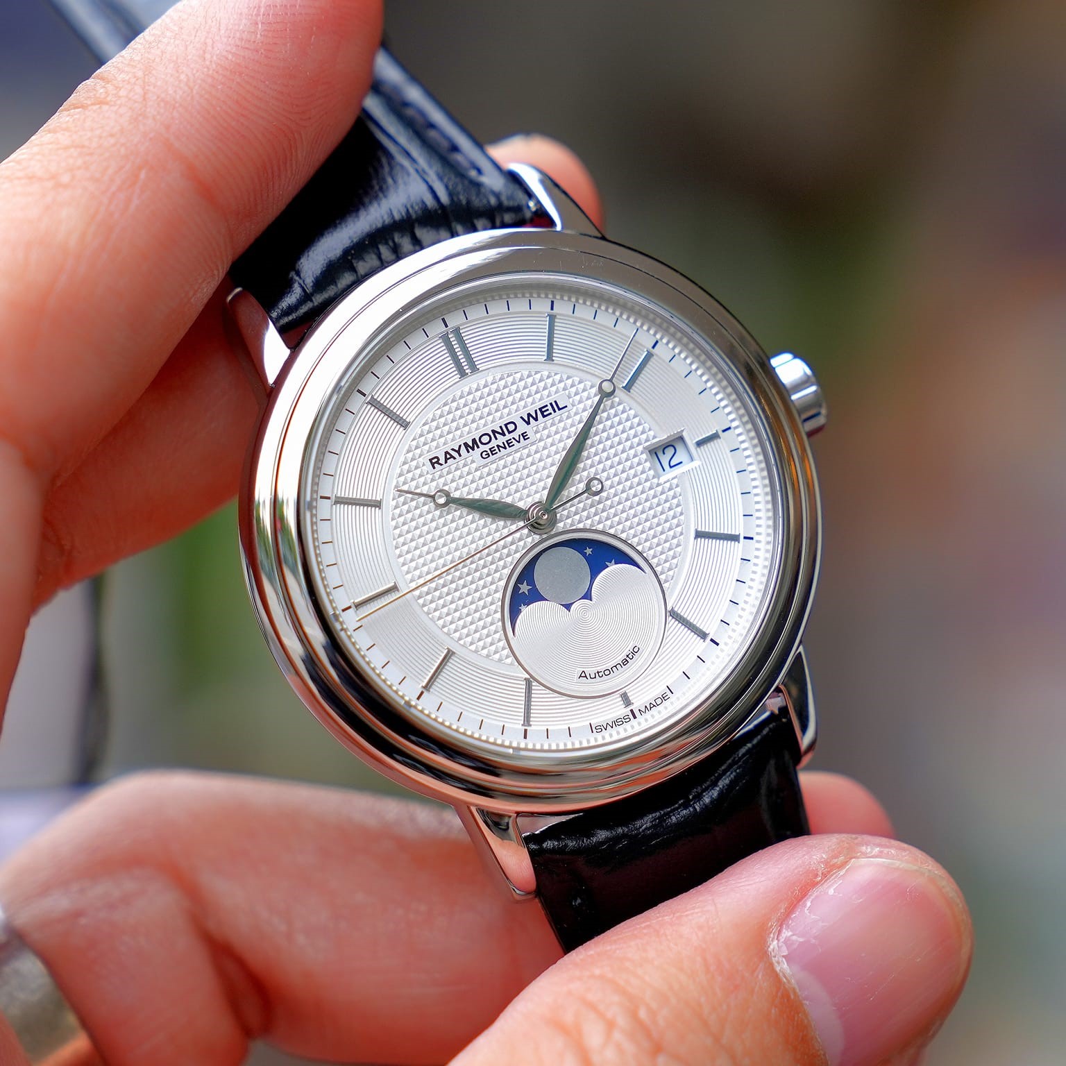 Đồng Hồ Raymond Weil Maestro Moonphase 2879-STC-65001 | BDTWATCH ĐỒNG ...