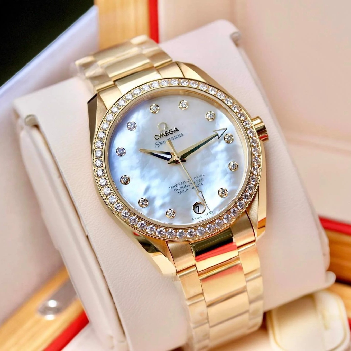 Đồng Hồ Omega Seamaster Aqua Terra Master Co-Axial 231.55.39.21.55.002 ...